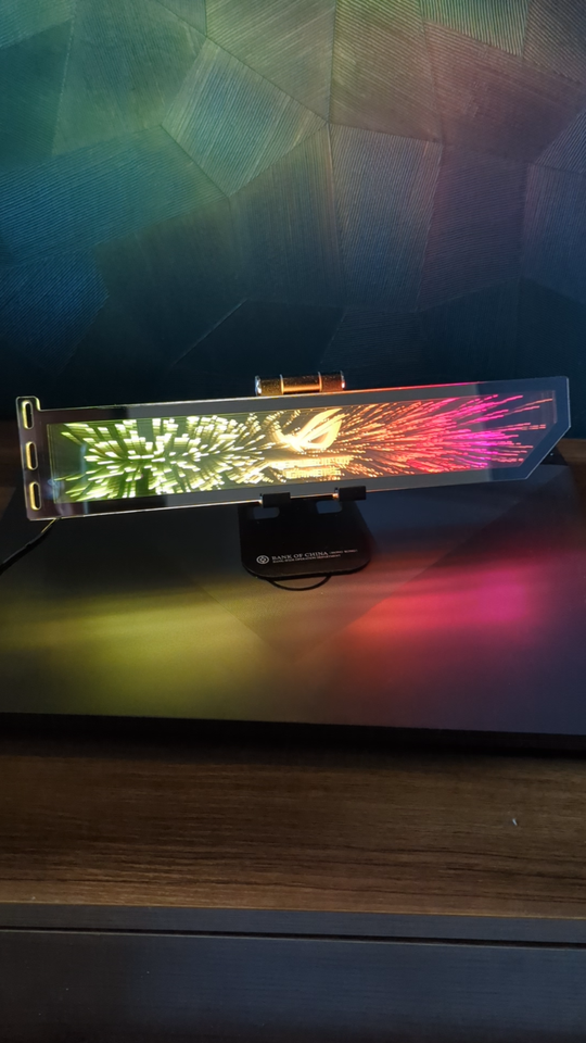 Custom Pic Infinity Mirror GPU Bracket ARGB GPU Side Panel Graphics ...