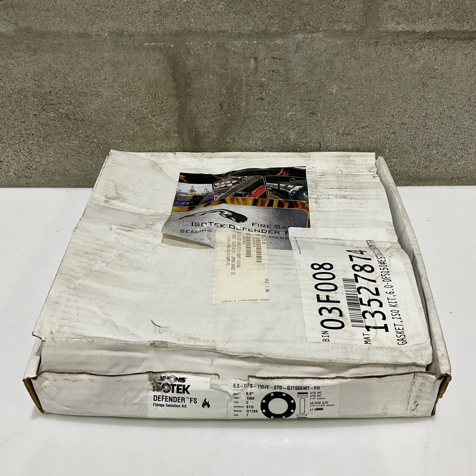 LAMONS 6.0DFS-150#E-STD-G11S56KMT-FD DEFENDER FIRE SAFE FLANGE ...