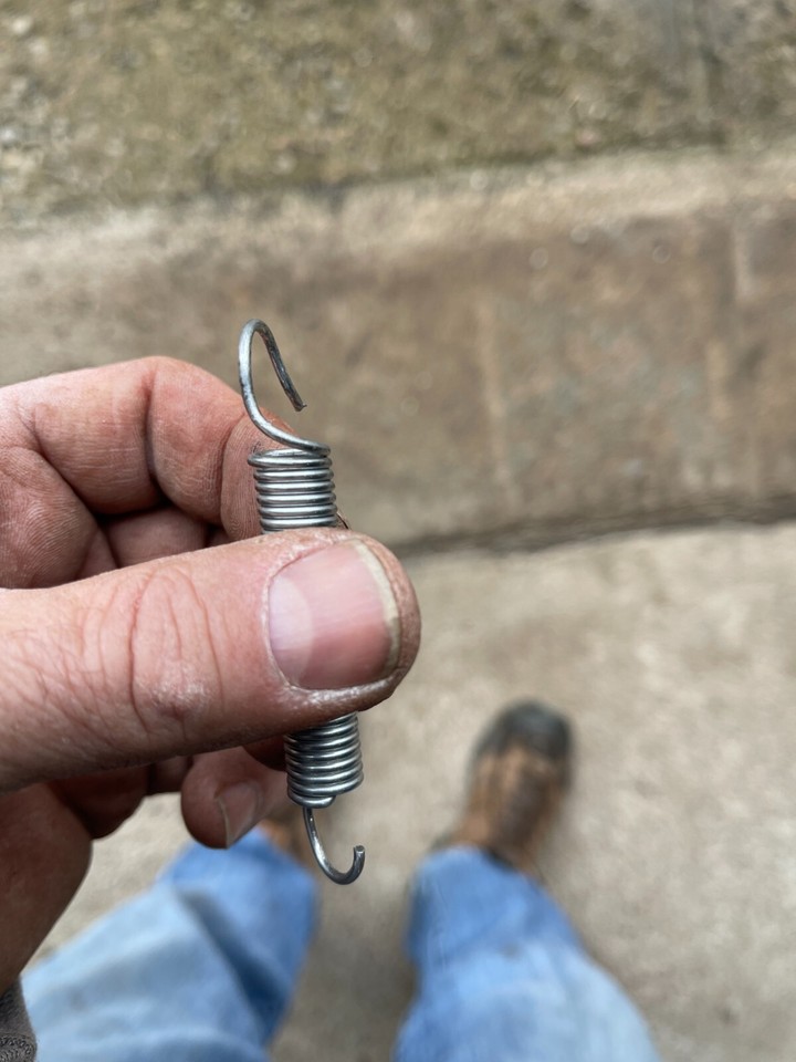 1967 DODGE CHARGER POWER BRAKE PEDAL PIVOT RETURN SPRING E-BODY B-BODY ...