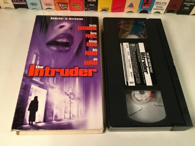 The Intruder Horror Thriller VHS 1999 Charlotte Gainsbourg Nastassja ...
