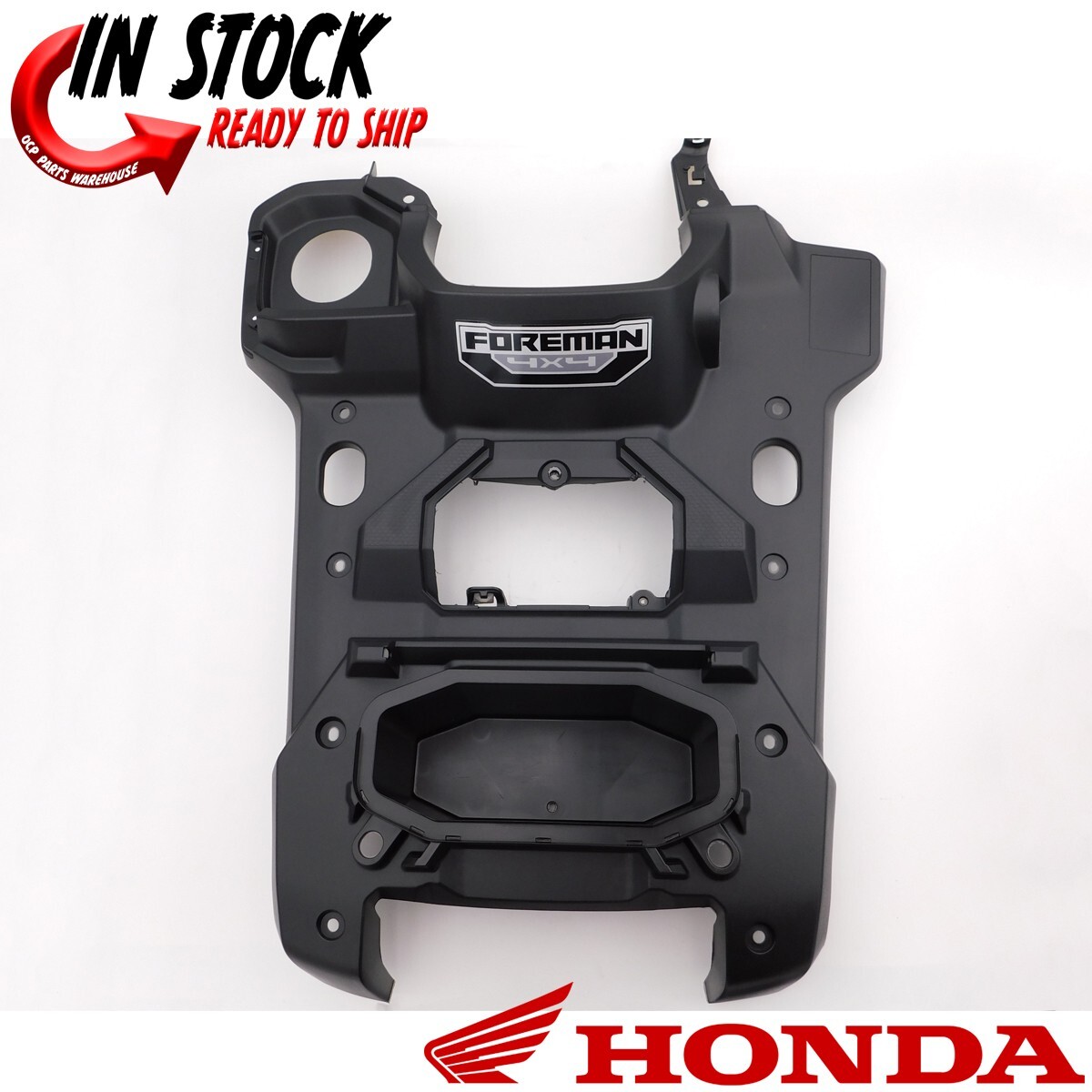 HONDA FRONT CENTER COVER SET 2014-2019 FOREMAN 500 FM1 TRX500 OEM NEW ...
