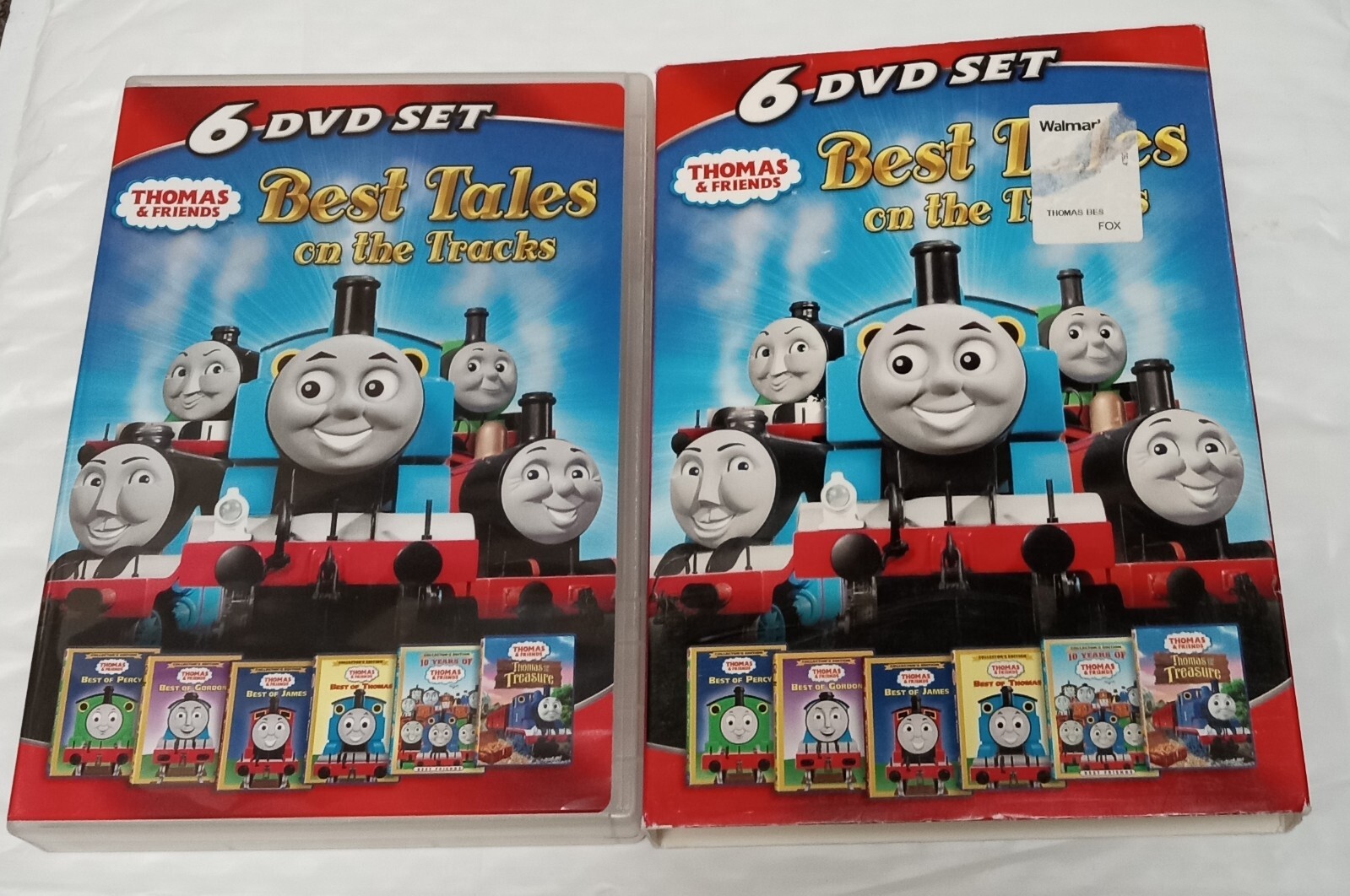 Thomas Friends: Best Tales on the Tracks (DVD, 2010, 6-Disc Set ...