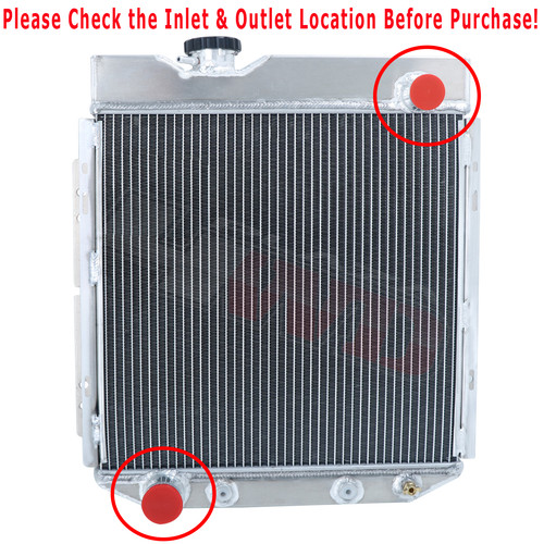 4 Row Radiator Shroud Fan For 1960-66 Ford Mustang Econoline Mercury ...