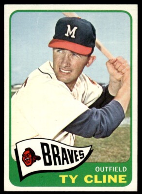 1965 Topps Ty Cline Milwaukee Braves #63 | eBay