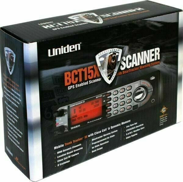 Uniden BCT15X BearTracker Mobile Tracking Scanner - Black for sale ...