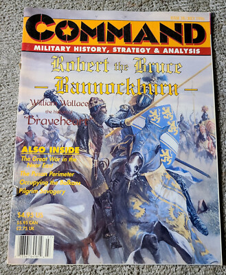 Robert the Bruce Bannockburn Command Magazine 1996 Kokusai-Tsushin War ...