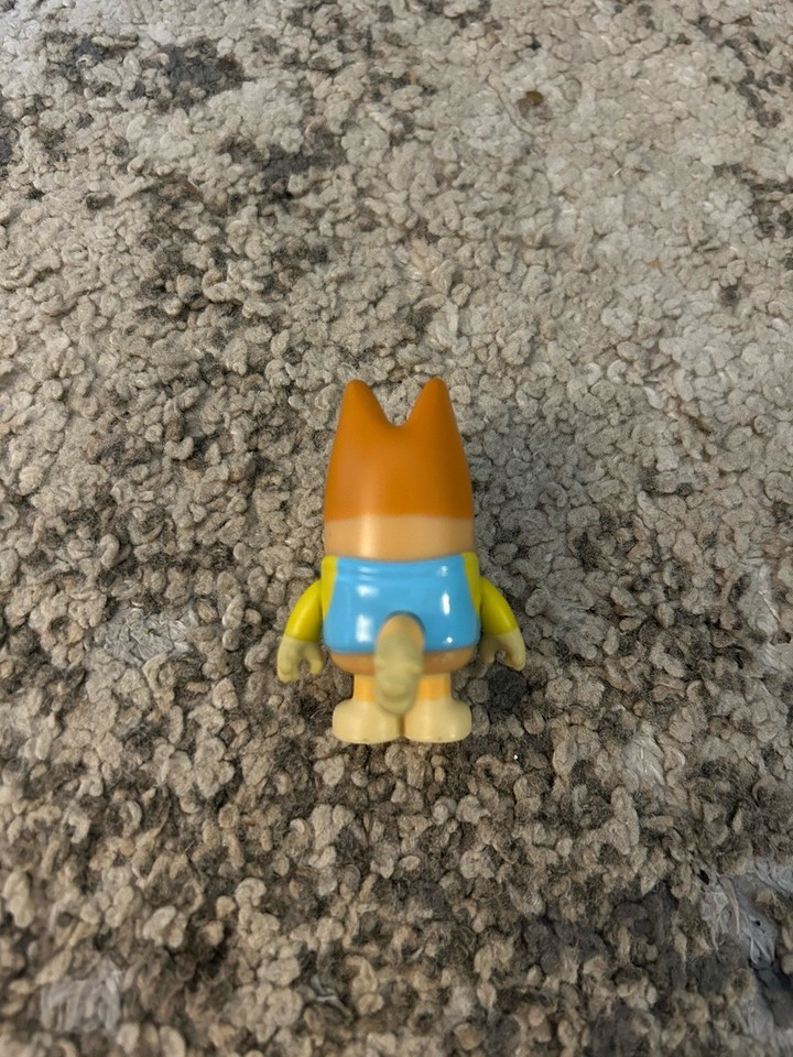 Bluey BINGO Heeler Figure in Blue Swim Suit Swimsuit Pool Family Beach ...