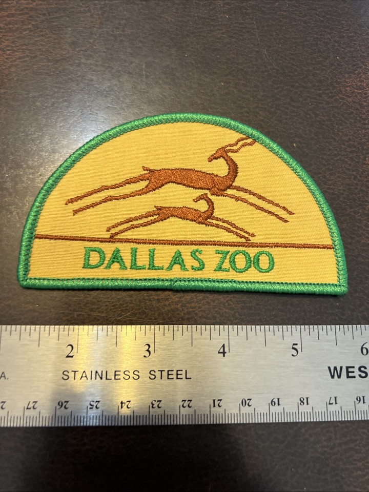 Vintage Patch Dallas Zoo | eBay