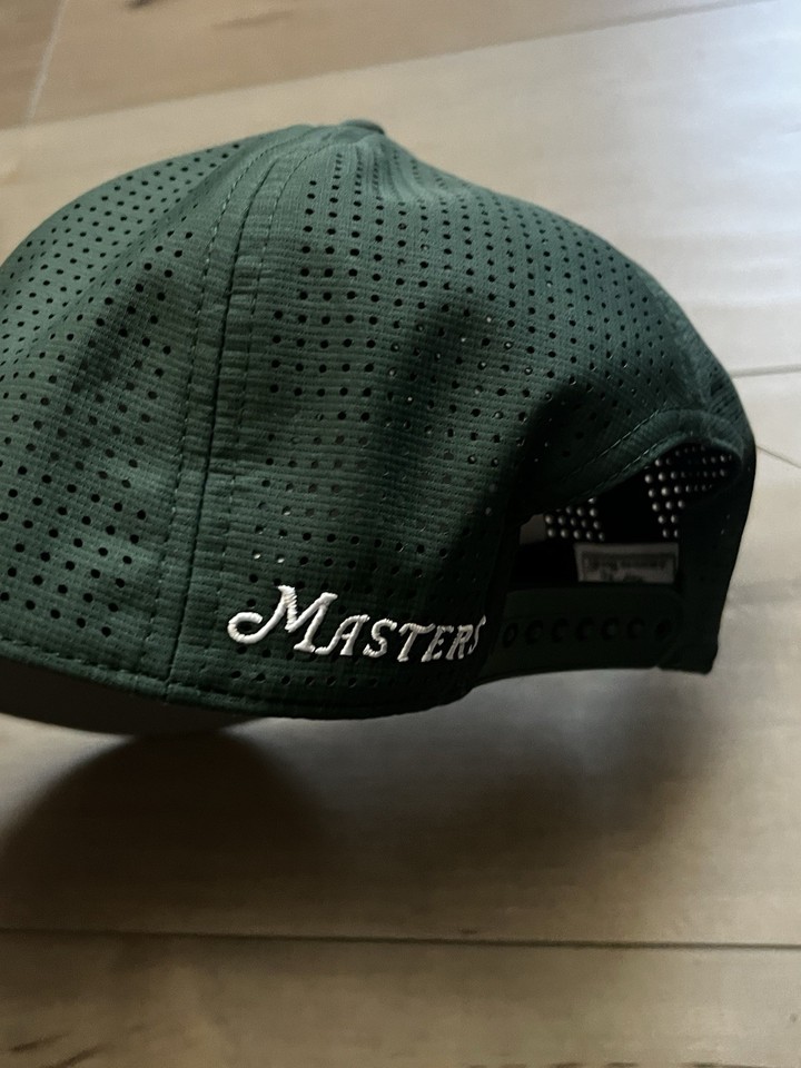 2025 Augusta Masters Tournament Golf Hat Green Hat w/ Perforated Holes ...