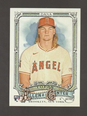 2025 Topps Allen & Ginter's #84 Caden Dana RC, Los Angeles Angels | eBay