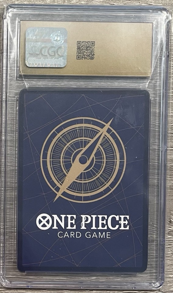 One Piece Card Game Edward Newgate SR SP ST15-002 CGC Pristine 10 ...