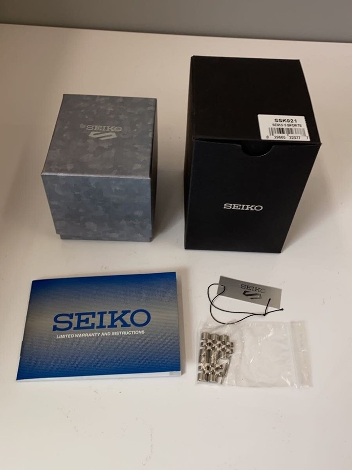 SEIKO 5 Sports GMT SSK021 Men's Watch From Japan G1220 | eBay