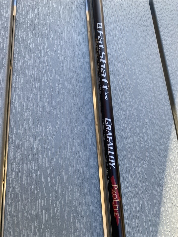 Wilson Deep Red Fat Shaft Driver Grafalloy ProLite Regular Flex | eBay