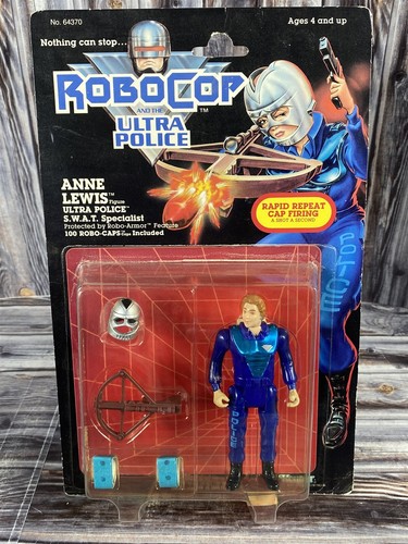 Vintage 1988 Kenner Robocop Ultra Police Action Figure - Anne Lewis ...