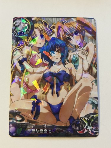 Sexy Group High School Dxd Anime Doujin Waifu Art Card R04 Ebay