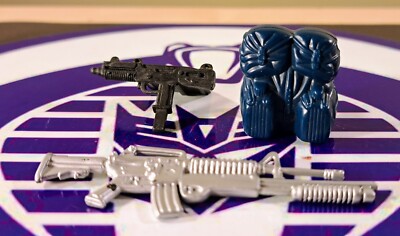 GI JOE DREADNOK RIPPER UZI GUN BACKPACK FULL ACCESSORY LOT 2003 G.I ...