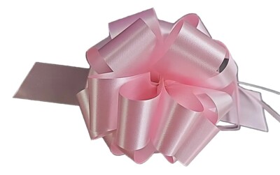 5" Light Pink Pull Bow Individually Packaged | eBay