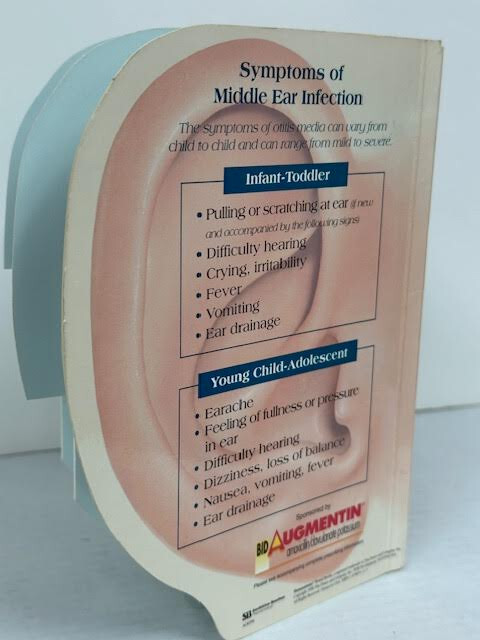 A GUIDE TO MIDDLE EAR INFECTION (1998, HC)-HUMANATOMY BOARD BOOKS- LIKE ...