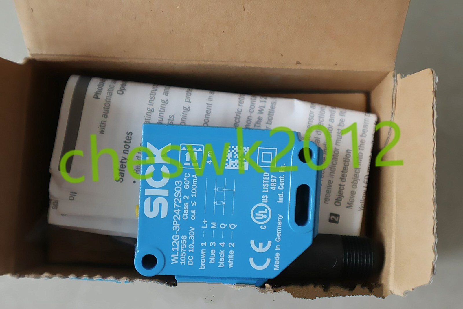 1 PCS New German Sick photoelectric switch sensor WL12G-3P2472S03 No ...