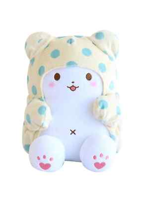 Sanrio Character Marumofubiyori MOPPU 10" plush Doll Official Ragdoll ...