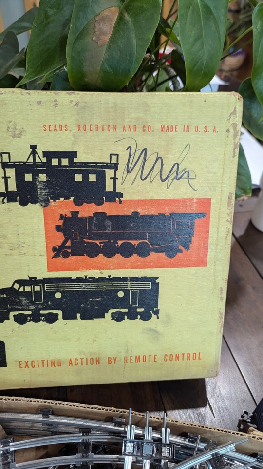 Vintage Marx 9605 Allstate Sears Electric Train Set Box Transformer ...
