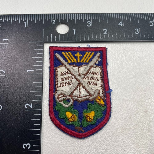 VINTAGE CROSSED SWORDS Patch 361E | eBay