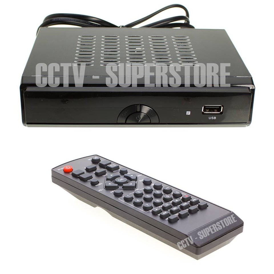 HDTV Digital Converter Box Flat Digital Indoor TV Antenna HDMI PVR ...