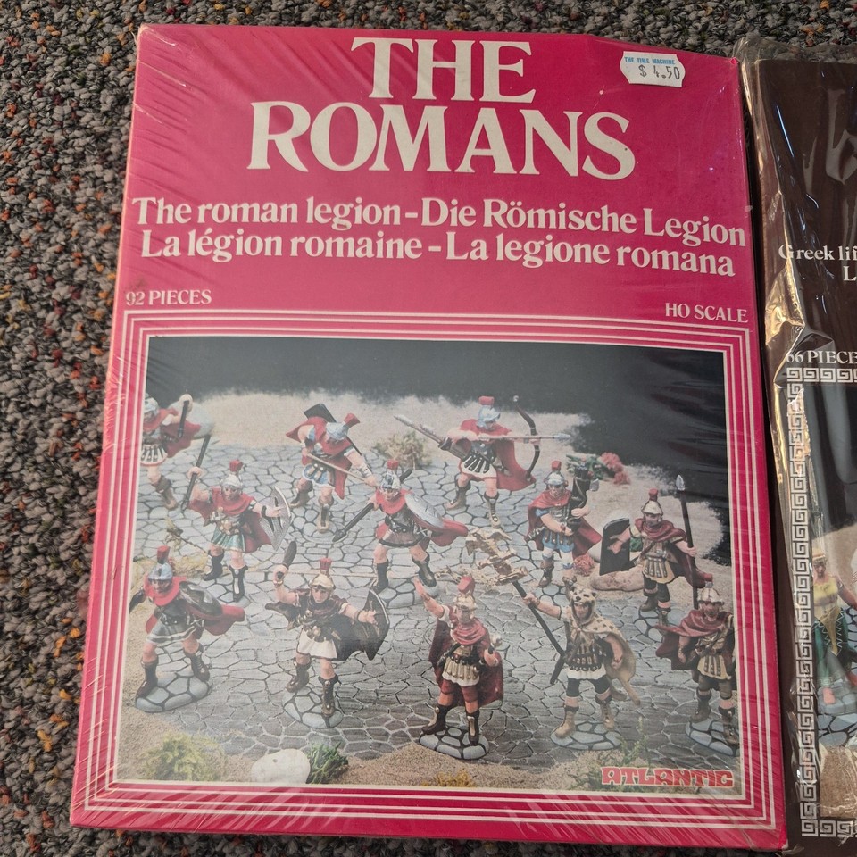 Vintage Atlantic Toys #1515 and 1508 the Roman's and the Greeks Ho ...