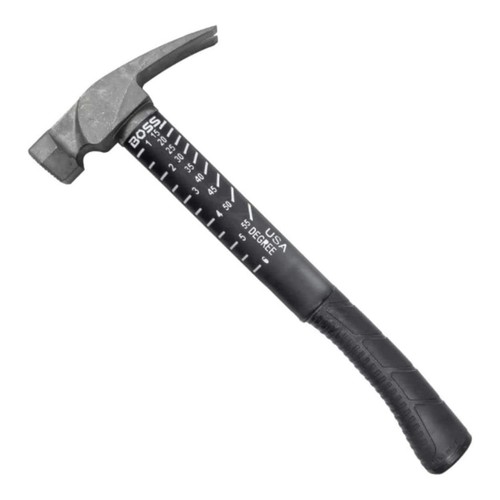 16 oz. Construction Grade Ti64 Titanium Hammer with Tough-Fiber Shock ...
