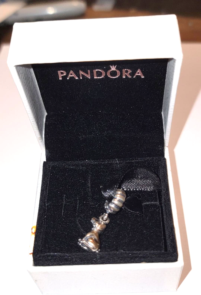 925 STERLING SILVER STROLLING SNOOPY DANGLE PANDORA CHARM IN BOX | eBay