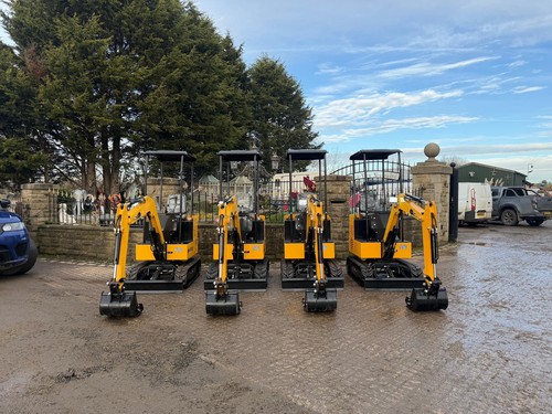 NEW/UNUSED 2025 JPC KV12 MINI EXCAVATOR *PLUS VAT* | eBay UK