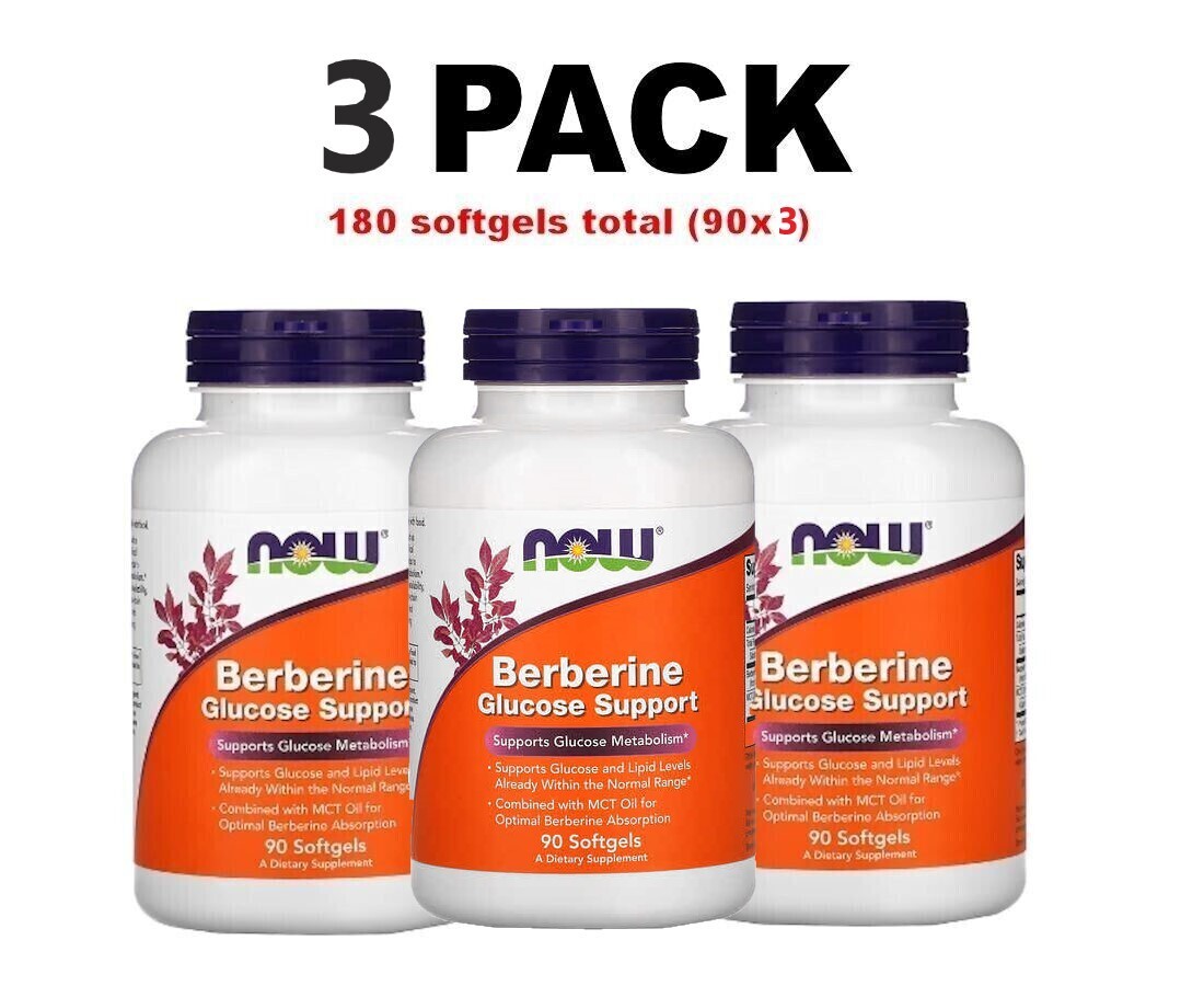 Now Foods Glucose Metabolic Support 90 Veg Capsules By Glucomed