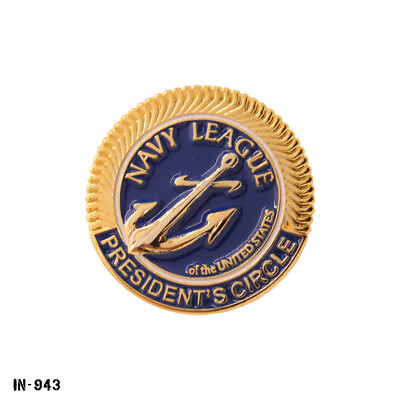 USN ~ Navy League of the United States President's Circle Lapel Pin ...