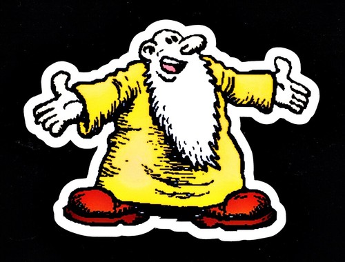 Mr Natural Vinyl Sticker Decal Hippie Gypsy Rock n Roll Grateful Dead ...