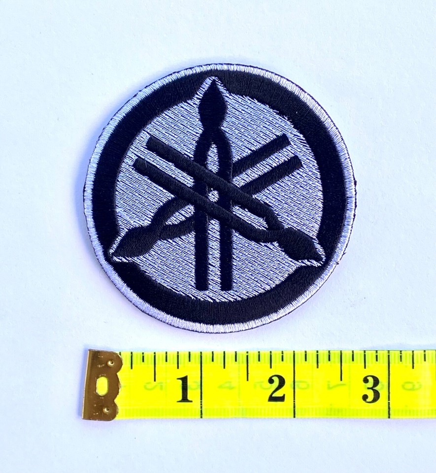 Embroidered Patch - Yamaha - Motorcycles - Racing - NEW - Iron-on/Sew-on | eBay