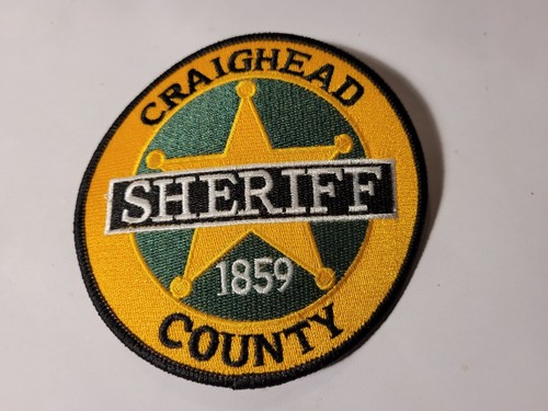 Patch Thermocollant Brodé Sheriff Craighead 10 Cm | eBay