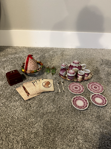 American Girl Felicity's Retired Tea set and Tea Treat set 540409644660 ...