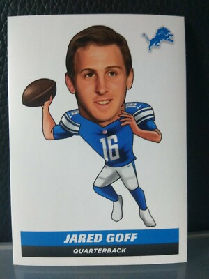 2021 Panini NFL Sticker & Card Collection Stickers Jared Goff #377 | eBay