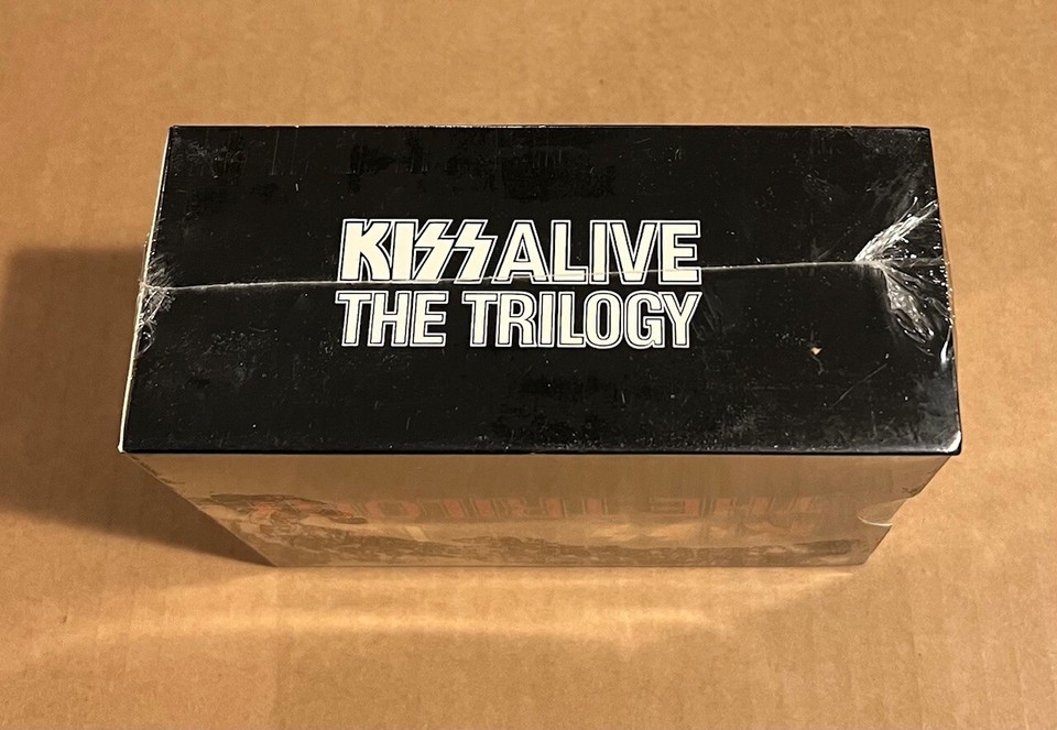 Kiss - Alive Trilogy RARE promotional 5 CD box set in slipcase (SEALED ...
