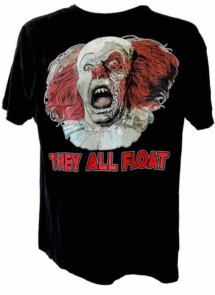 Pennywise “They All Float” IT The Movie T-Shirt S Ste… - Gem
