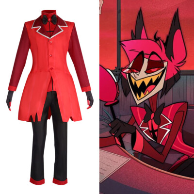 Hazbin Hotel ALASTOR Cosplay Costume Halloween Outfit Full Set | eBay