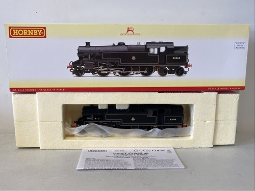 DCC FITTED - Class 4P 2-6-4T 42468 in BR Lined Black By Hornby R2636X ...
