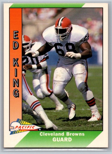 1991 Pacific Football #569 Ed King Cleveland Browns | eBay
