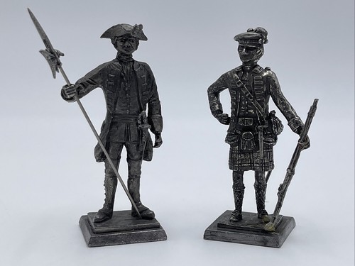 Lot of 2 Vintage Pewter Toy Soldiers Marked K/S Pewter | eBay