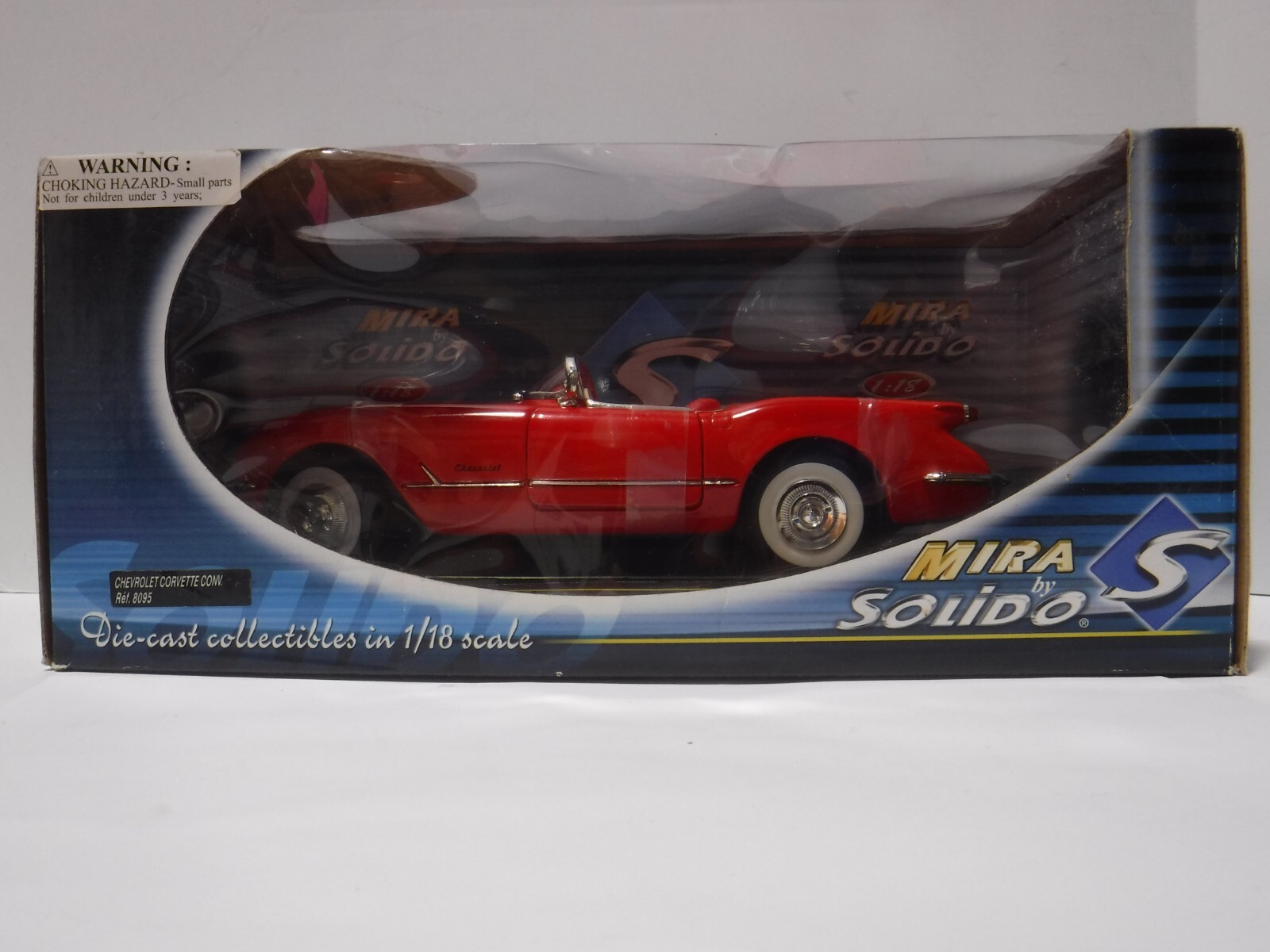 Mira Solido 1953 Chevrolet Corvette Convertible RARE Red for sale ...