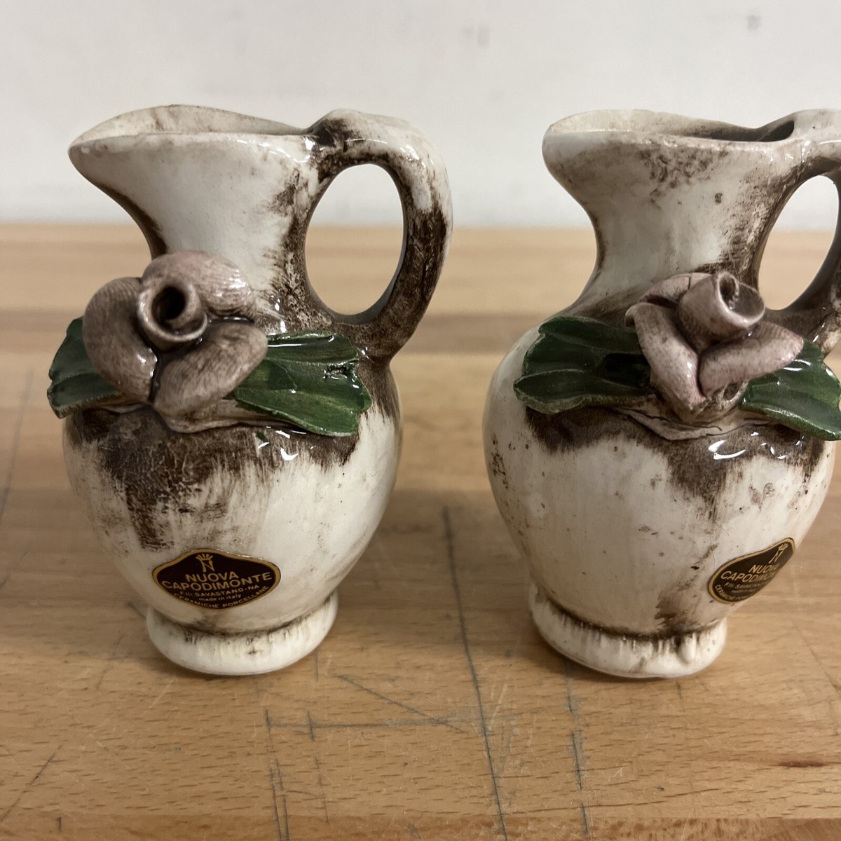 Porcellane Capodimonte Logo Capodimonte Made In Italy Vintage