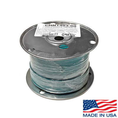 14 GAUGE THHN WIRE STRANDED PICK 2 COLORS 50 FT EACH THWN 600V CABLE ...