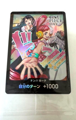 1 Seald DON!! Card Promo Uta&Ado Day2 Japanese ONE PIECE DAY 2024/A2 | eBay