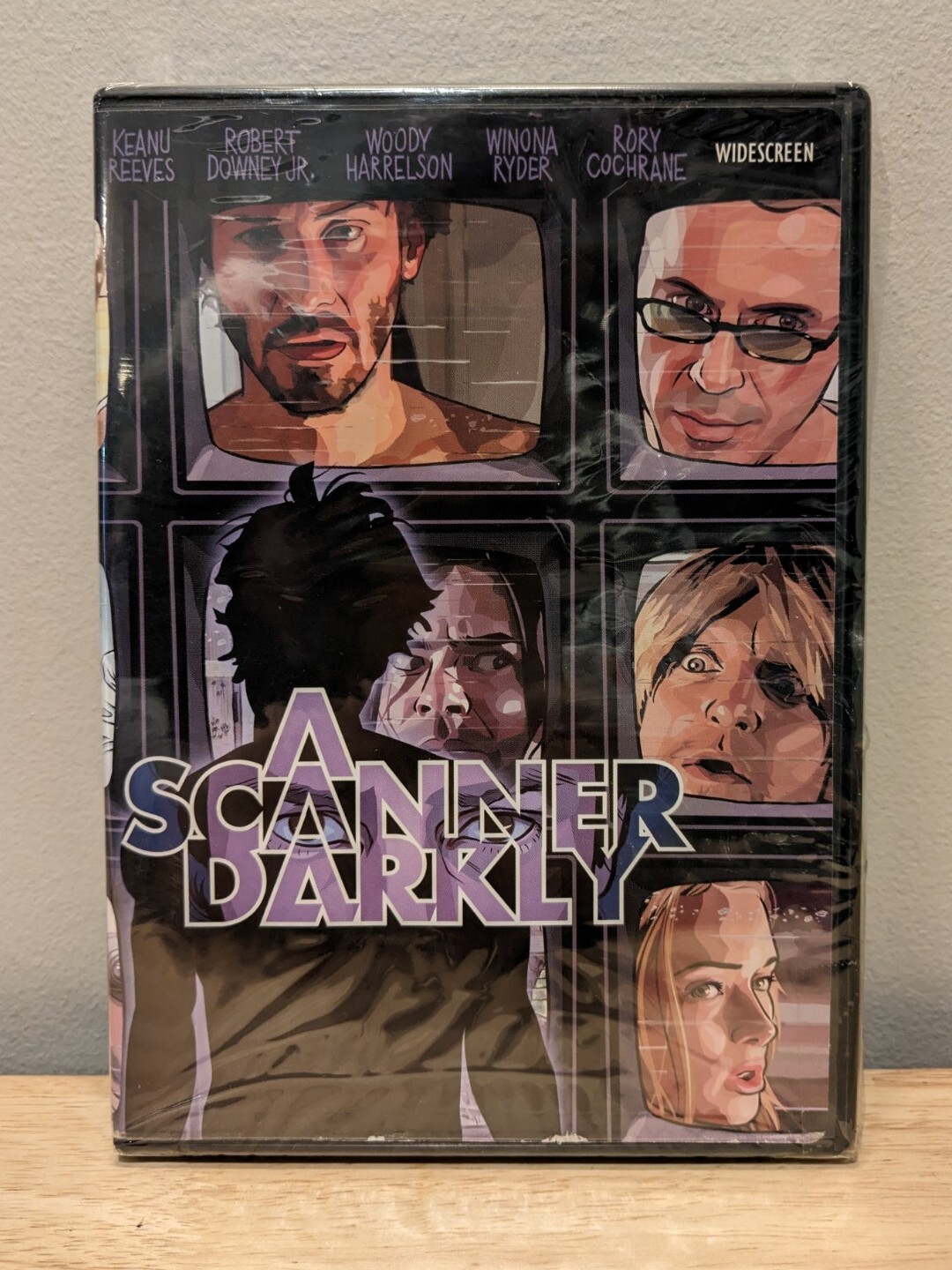 NEW SEALED A Scanner Darkly (DVD, 2006) Keanu Reeves Small Rip In ...