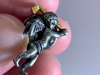 Golf Angel on my Shoulder Vintage Tack Pin T-195 | eBay